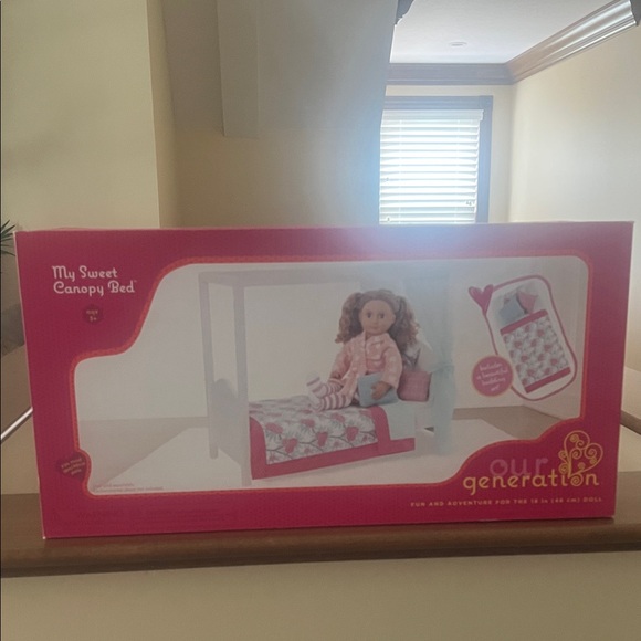 Our Generation | Toys | New Our Generation My Sweet Canopy Bed Set ...